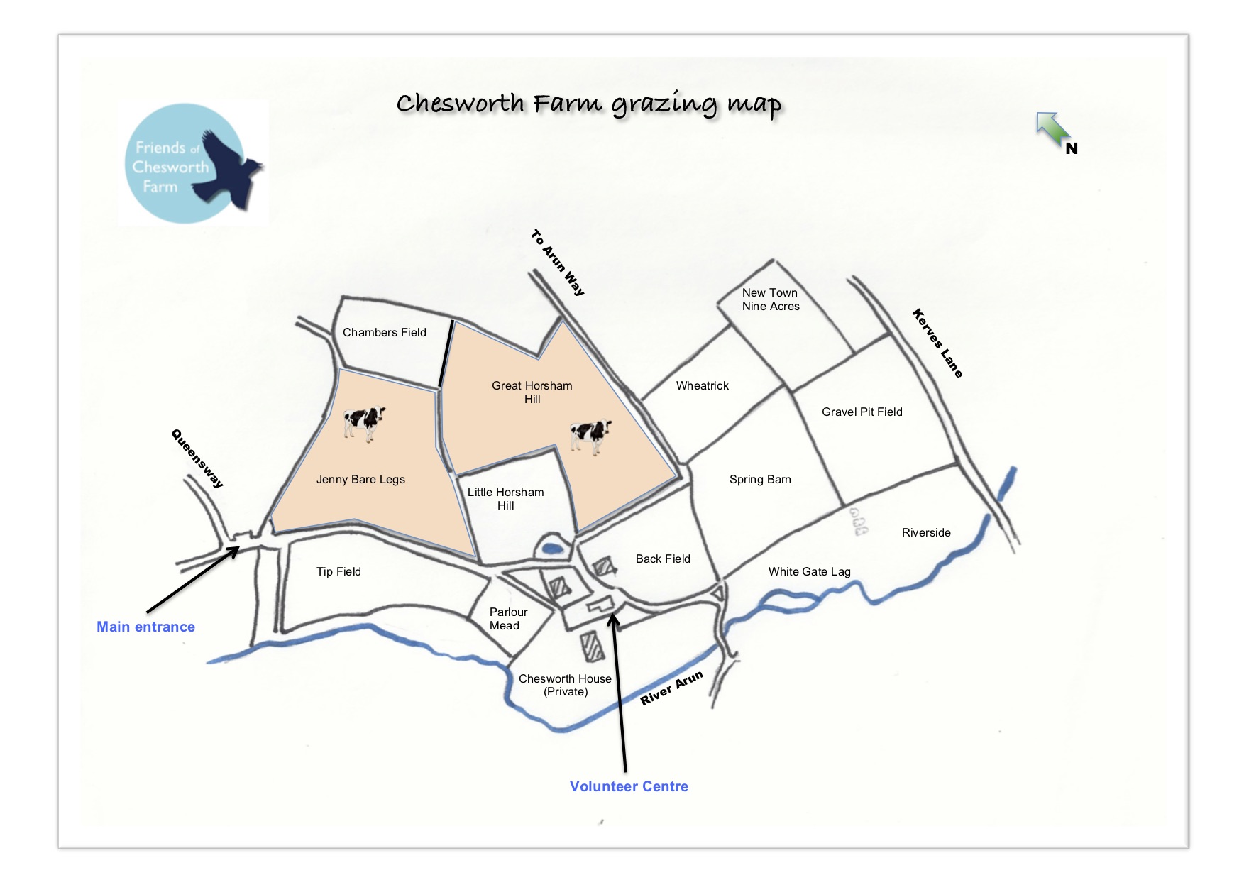 Cattle moving again | Friends of Chesworth Farm